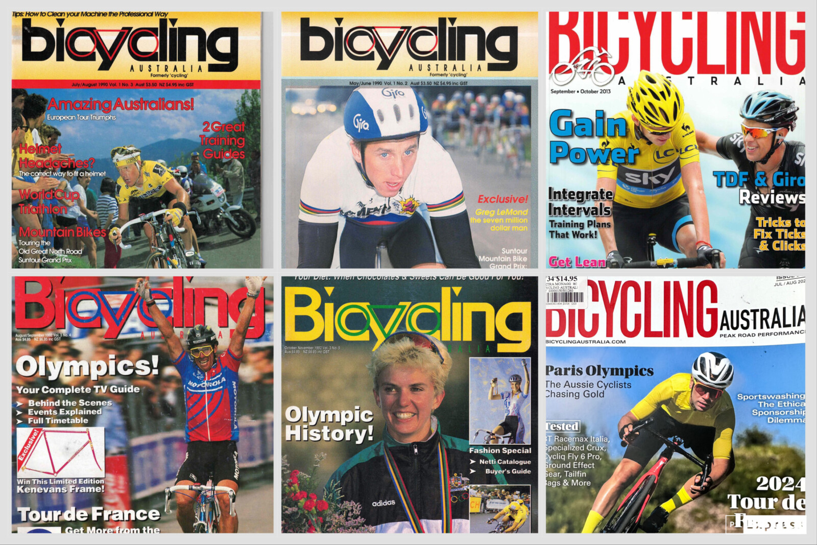 250 Editions & 35 Years: The Bicycling Australia Story By Phil Latz ...